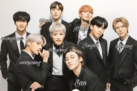 Integrantes De Ateez Nombres Coreanos Foto