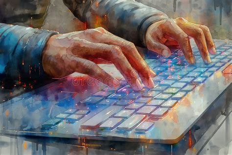 Woman Hands Typing Stock Illustrations 1 746 Woman Hands Typing Stock Illustrations Vectors