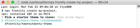 how to build a wordpress web app with frontity in 4 easy steps