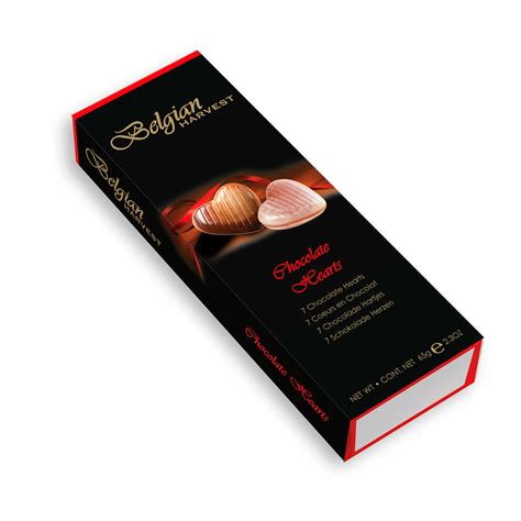Super El Trebol - Chocolate Belgian Harvest Hearts 65 Grs
