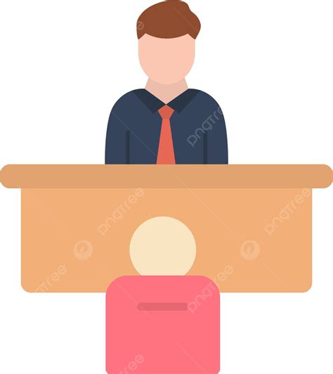 Interview Icon Vector Image Interview Communication Symbol Vector Interview Communication