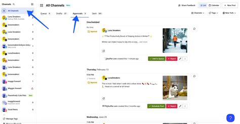 managing and approving draft posts buffer help center