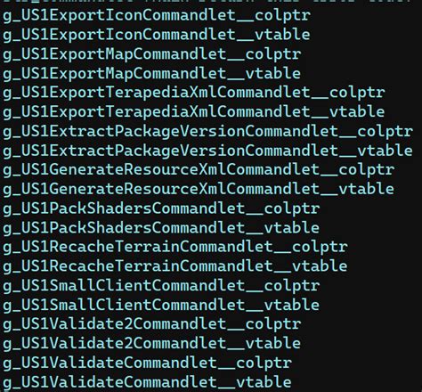 Investigate Commandlets In The Client · Issue 48 · Vezel Devnovadrop