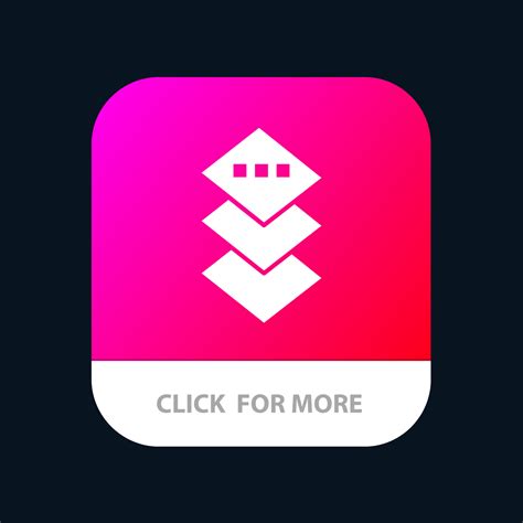 Design Plane Square Mobile App Button Android And Ios Glyph Version