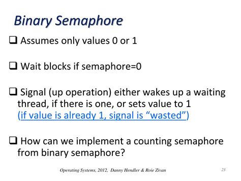 Ppt Synchronization Semaphores And Some More Stuff Powerpoint