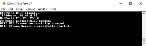 B U585i Iot02a Rgbd Imaging And Embedded Web Server Demo Development Boards Kits Programmers