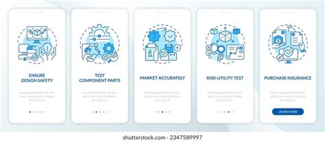 Ai 엔지니어 모바일 앱 화면 집합을 스톡 벡터로열티 프리 2369933051 Shutterstock