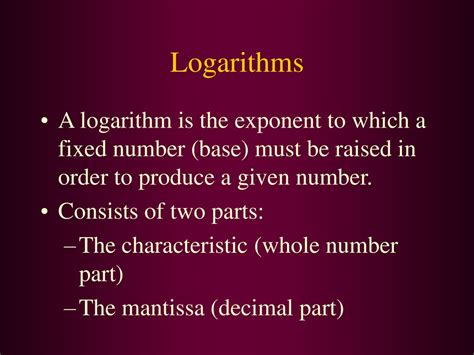 Algebraic Equations Many Relationships In Chemistry Can Be Expressed By Simple Algebraic