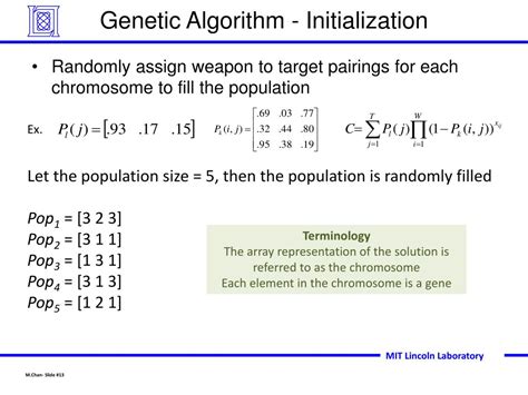 Ppt A Genetic Algorithm For The Weapon To Target Assignment Problem Powerpoint Presentation