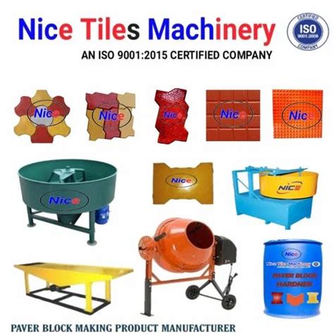 Concrete Block Making Machine Concrete Cover Block Making Machine Manufacturer From Noida