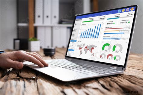 KPI Dashboard Data Analytics Stock Photo 4241201 Crushpixel