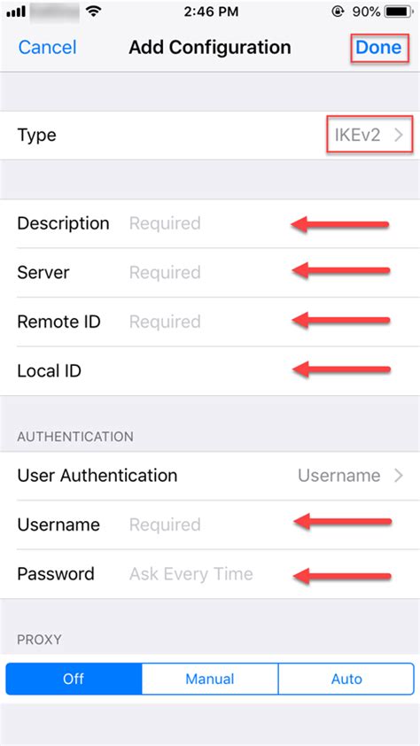 IOS IKEv2 Written Setup StrongVPN