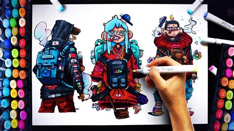 How To Draw Vexx Characters