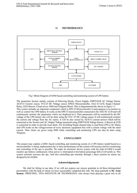 GSM Based Controlling And Monitoring System Of UPS Battery PDF Gas And Electric Home Utilities