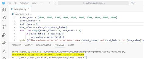How To Find The Maximum Value In An Array In Python