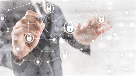 Cyber Security Information Privacy Data Protection Concept On Modern