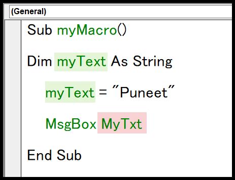 How To Use Option Explicit Statement In VBA