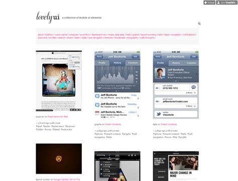 Mobile UI Design Patterns Sites For Inspiration WebFX