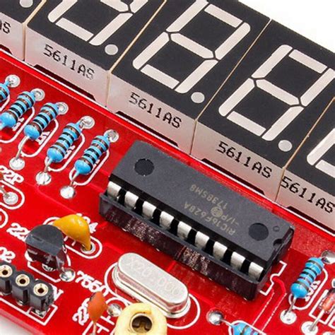 1hz 50mhz Frequency Counter Kit Diy Module Board For Oscillator Crystal Measure Frequency Meter