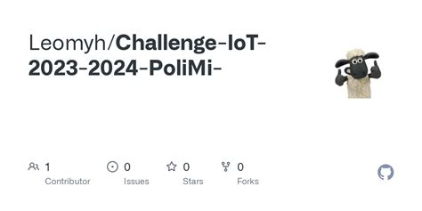 github leomyh challenge iot 2023 2024 polimi