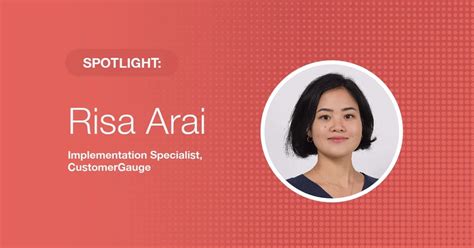 Meet The Gaugies Risa Arai Implementation Specialist