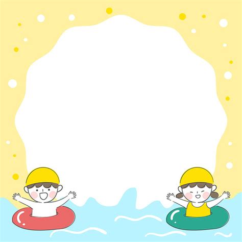여름방학 프레임 일러스트 유토이미지 상세페이지 베이직샵 일러스트 22130860