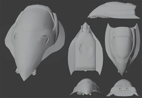 artstation blender stylized shader eevee with 3d model spaceship