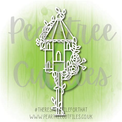 Floral Dovecot Peartree Cutfiles
