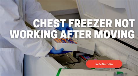 5 Reasons Why Chest Freezer Not Working After Moving Solved