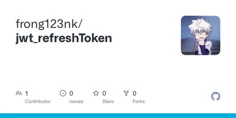 GitHub Frong Nk Jwt RefreshToken