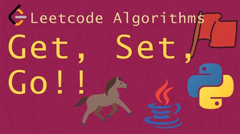 LeetCode Algorithms Get Set Go YouTube