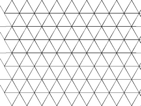 caculating triangular grid position math and physics