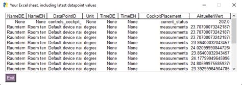 Mapping Aedifion Gmbh Documentation