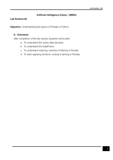 Ai Lab 04 Lab Tasks Ai Lab04 Artificial Intelligence Comp 00634