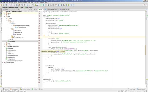 Android Studio Opencv C Jni Ndk Unable To Configure Stack