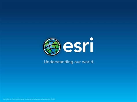 Ppt Customizing The Operations Dashboard For Arcgis Powerpoint