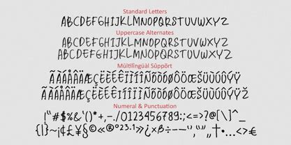 The Lazy Cat Writes Font Webfont Desktop MyFonts