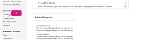 Docusign Integration Weagree