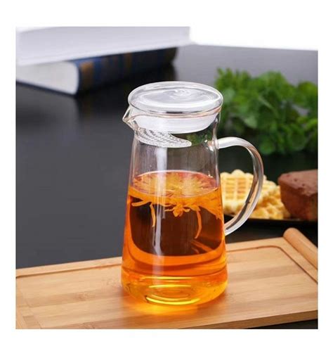 티 유리주전자 내열 유리 찻 주전자 티포트 800ml 찻잎우리기 거름망 몬 티몬