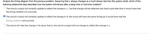Solved Question 3 The Following Synchronizer Circuit Is