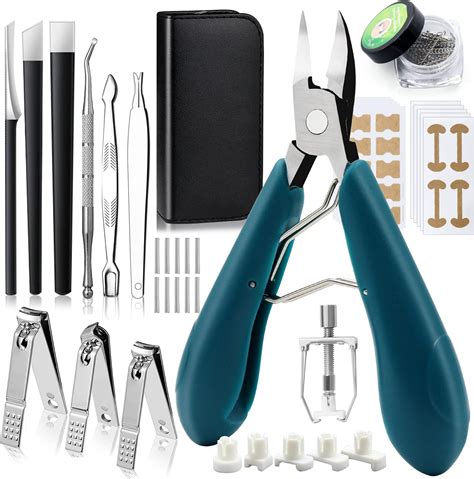 Ingrown Toenail Removal Tool Kit 113pcs Ingrown Toe Nails