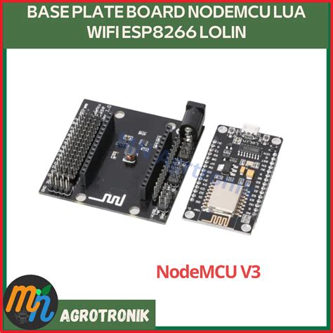 Jual BASE PLATE BOARD NODEMCU LUA WIFI ESP LOLIN Shopee Indonesia