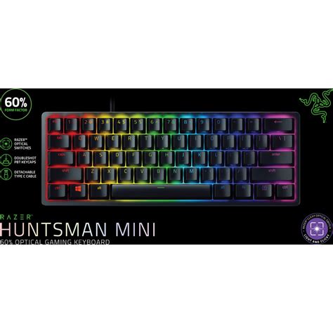 Razer Huntsman Mini Optical Gaming Keyboard Clicky Purple Switch