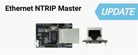 pembaruan produk ethernet ntrip master master mendapat dukungan untuk