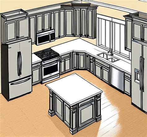 Draw Your Dream Kitchen Layout In Simple Steps Tiponthetrail