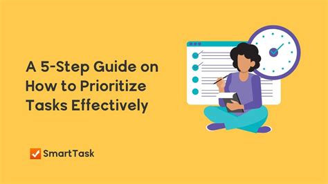 5 step guide on how to prioritize tasks effectively using task
