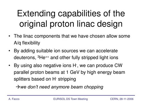 Ppt Superconducting Proton Driver Accelerator Extended Capabilities Powerpoint Presentation