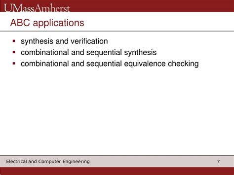 PPT ABC Logic Synthesis Basics ECE Synthesis And Verification Of Digital Systems Spring