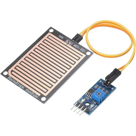 Raindrops Sensor Module For Arduino Rain Module Shopee Malaysia