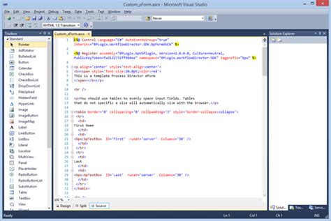 Creating ASP NET Forms